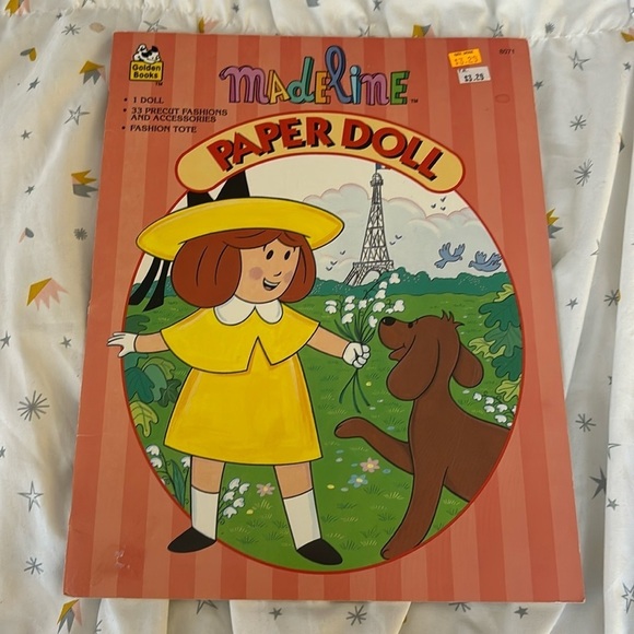 Golden Books | Toys | Madeline Vintage Paper Dolls Golden Books 996 ...